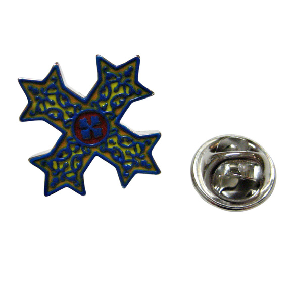 Kiola Designs | Accessories | Colorful Celtic Cross Lapel Pin | Poshmark